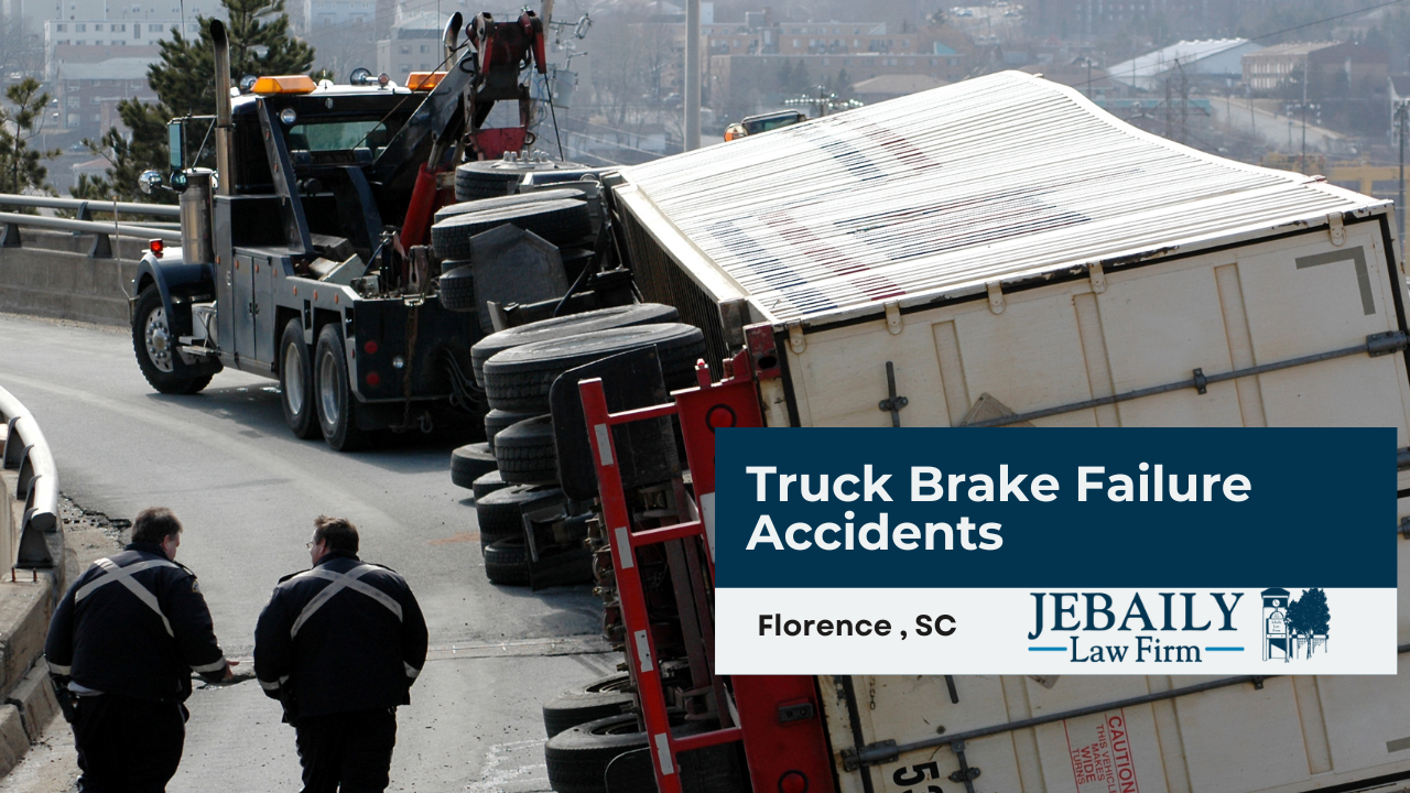 Truck Brake Failure Accidents in Florence | Jebaily Law Firm